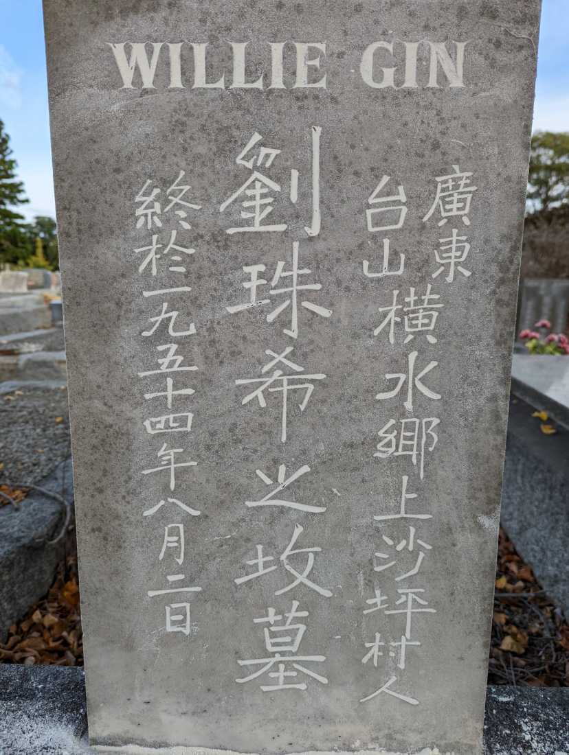 Timeline | Chinese graves at Melbourne General Cemetery