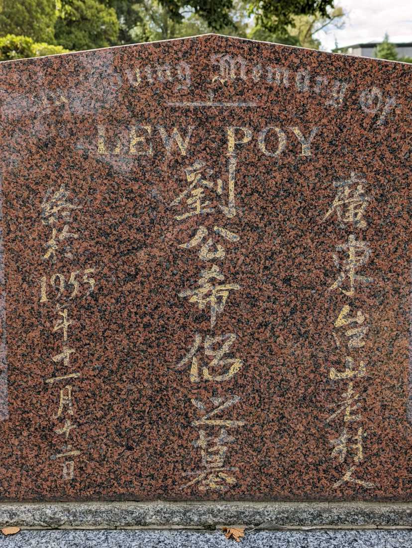Timeline | Chinese graves at Melbourne General Cemetery